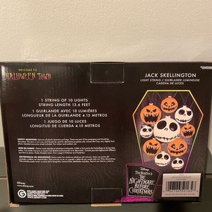 Holiday | Jack Skellington Halloween String Lights Set | Poshmark